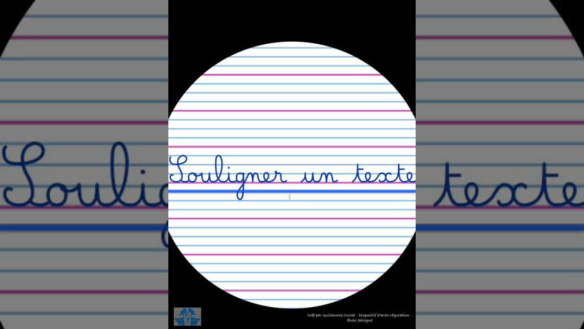 Souligner un texte - Cycle-2 Éducatif