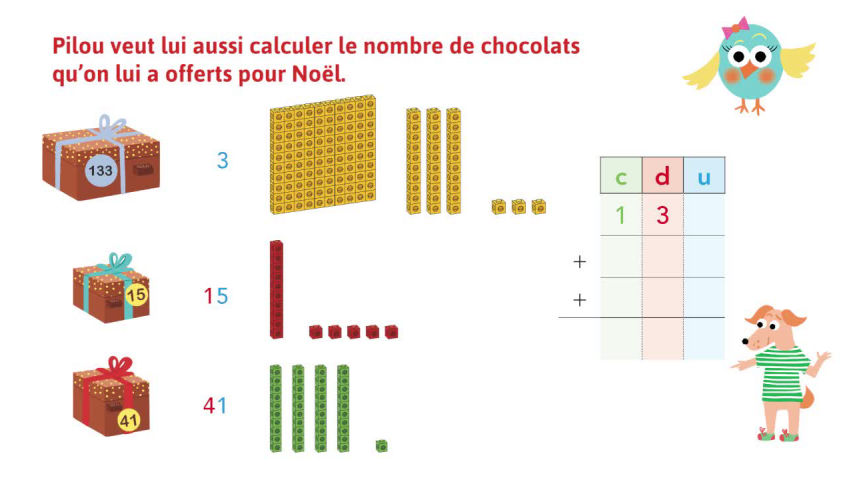 M3_L17 - Poser des additions en colonnes avec ou sans retenue - Cycle-2 ...